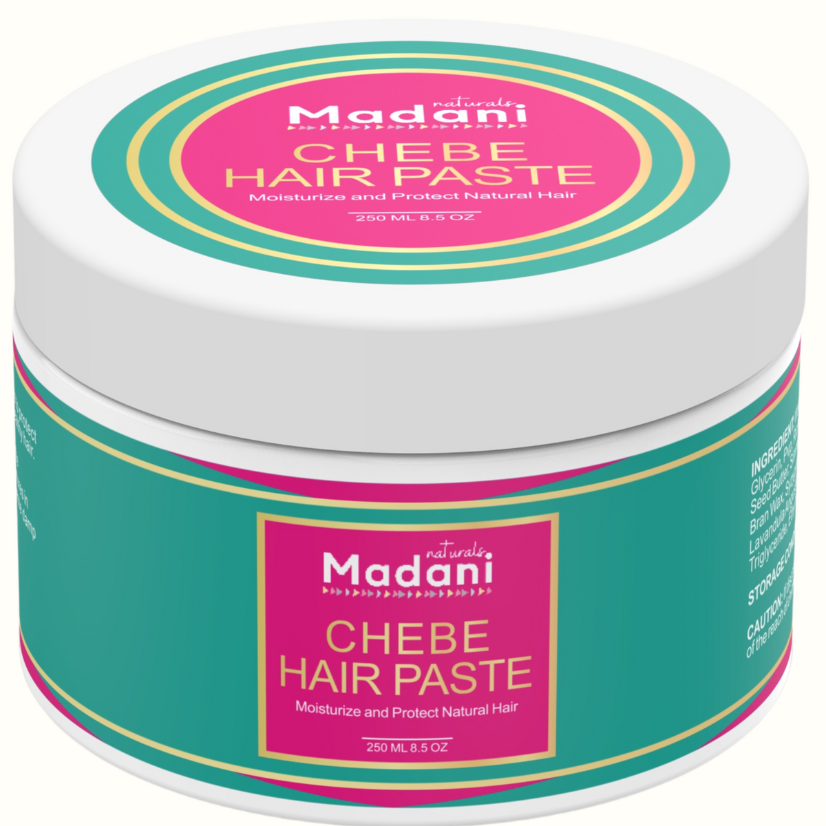 Chebe Hair Paste with Biotin, Cloves and Lavender – Madani Naturals