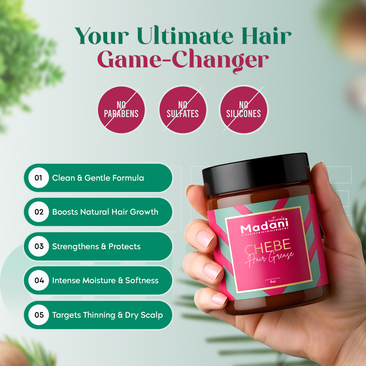 Chebe Hair Grease – Madani Naturals